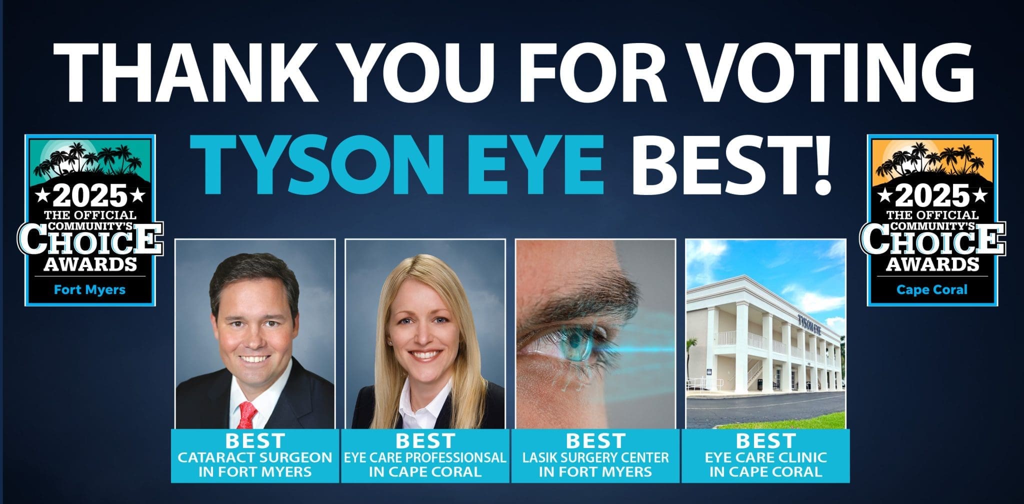 Tyson Eye Honored in the 2025 News-Press Choice Awards - Tyson Eye